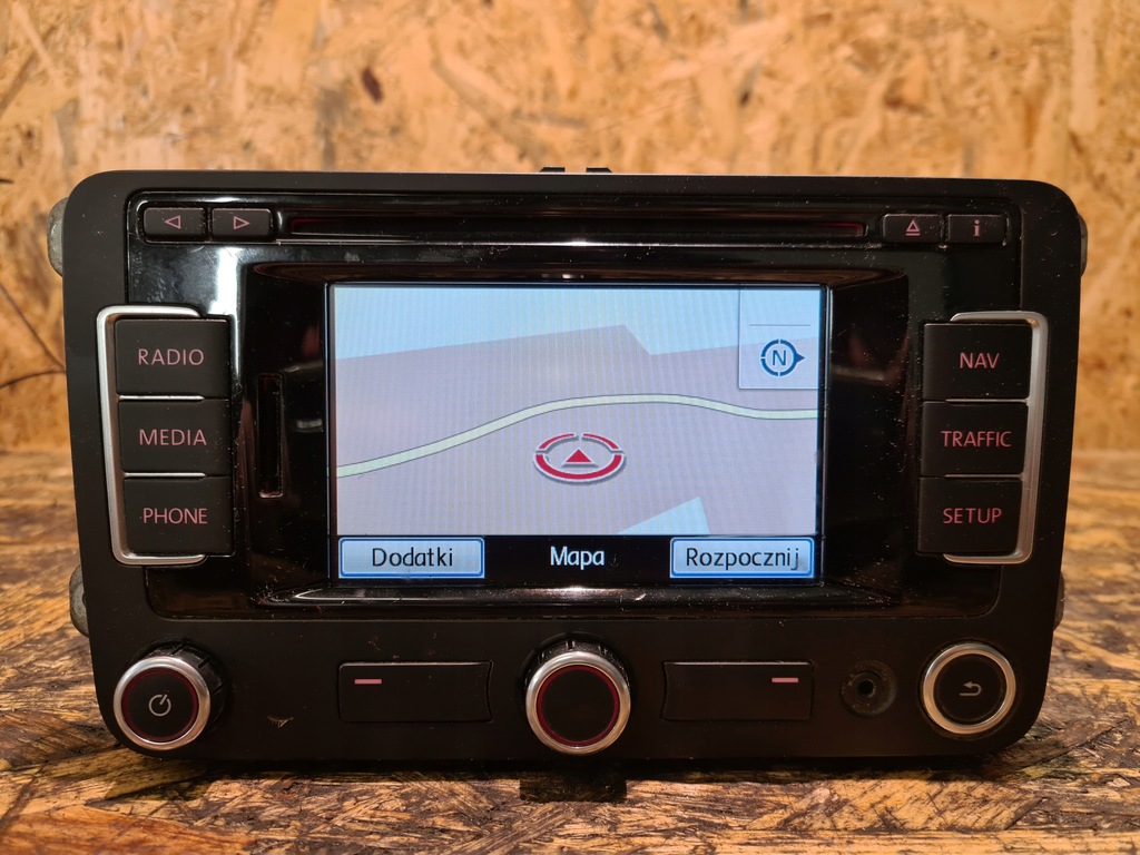 Radio Navi RNS 315 EU 3c8035279a Passat CC PL - 10007692800 - oficjalne ...