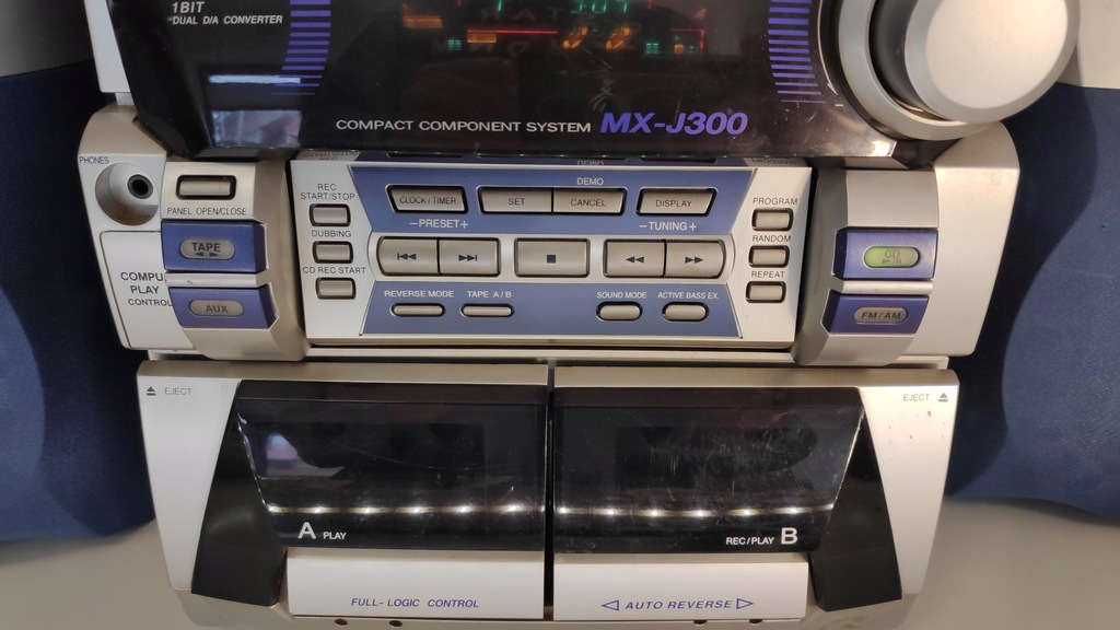 JVC Wieża MX-J300 Zmieniarka 3 CD - 11844106896 - oficjalne archiwum ...