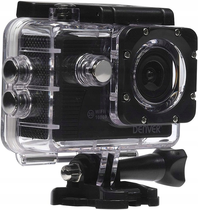 DENVER ACT-5050W KAMERA SPORTOWA 1080p +OBUDOWA e7 - 11375045262 ...
