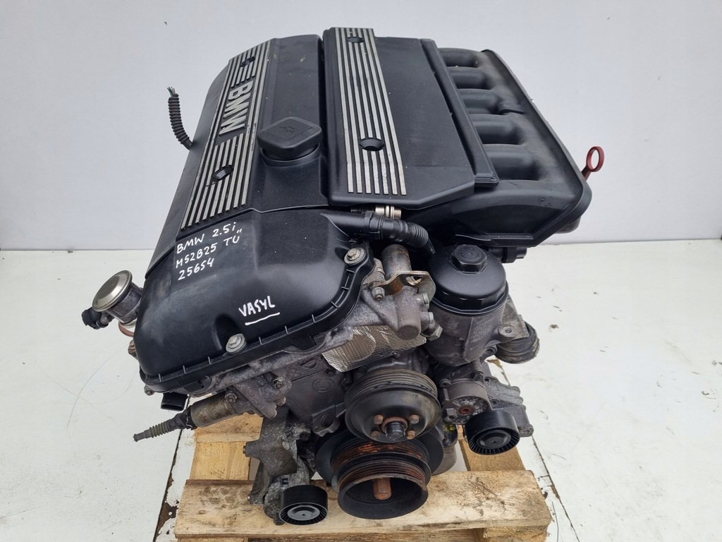 SILNIK BMW E39 523 i 2.5 170KM test M52B25 256S4 - 12897667366 ...