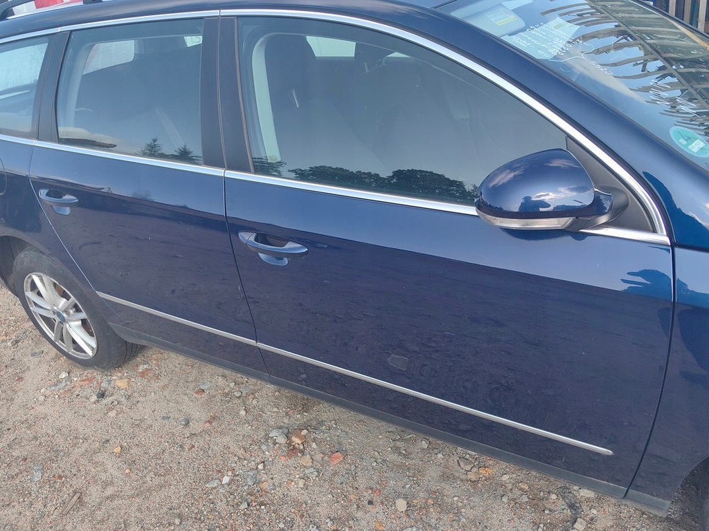 Drzwi Przednie Prawe Przód Prawy VW Passat B6 06r Kombi LD5Q ...