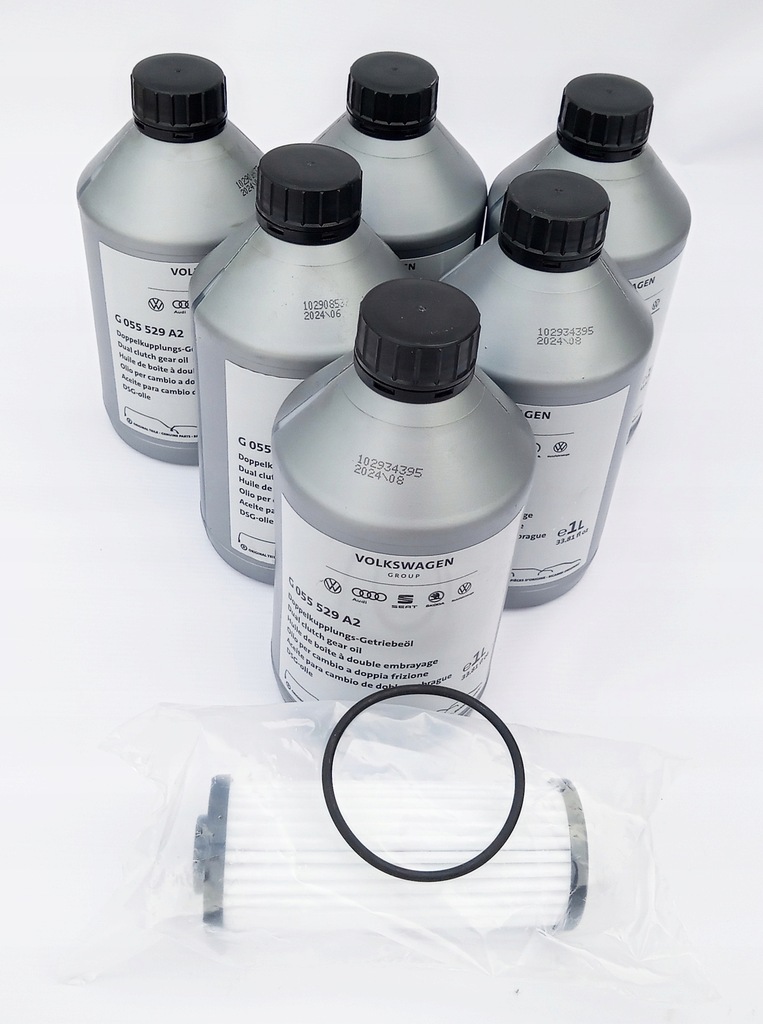 Купить VW G055529A2 масло 6л фильтр коробки передач DSG 0GC325183A ...
