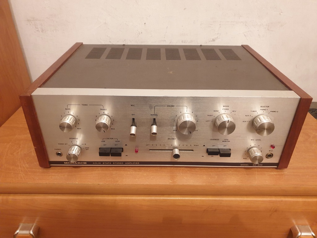 Wzmacniacz Monarch SA800 - 12666501552 - oficjalne archiwum Allegro
