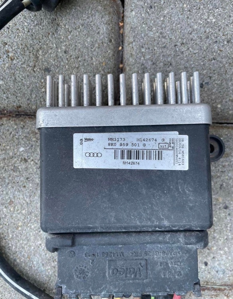 MODUŁ STEROWNIK WENTYLATORA AUDI A4 A5 Q5 A6 C7 - 13098148873 - oficjalne archiwum Allegro