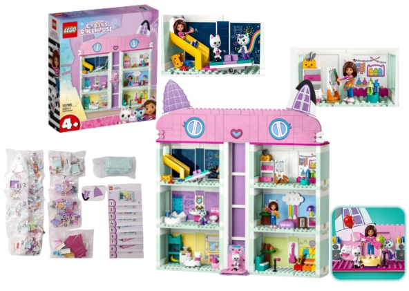 LEGO KOCI DOMEK GABI MAGICZNY DOM 10788 - 15265248089 - oficjalne archiwum Allegro