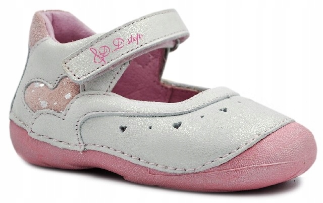 Baleriny dla dziewczynki na rzep DD STEP roz.21 - 13323799166 ...