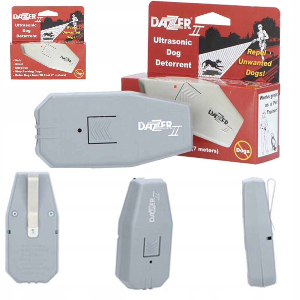 ULTRADŹWIĘKOWY ODSTRASZACZ PSÓW NA PSY DAZER II - 9712157867 - oficjalne archiwum Allegro