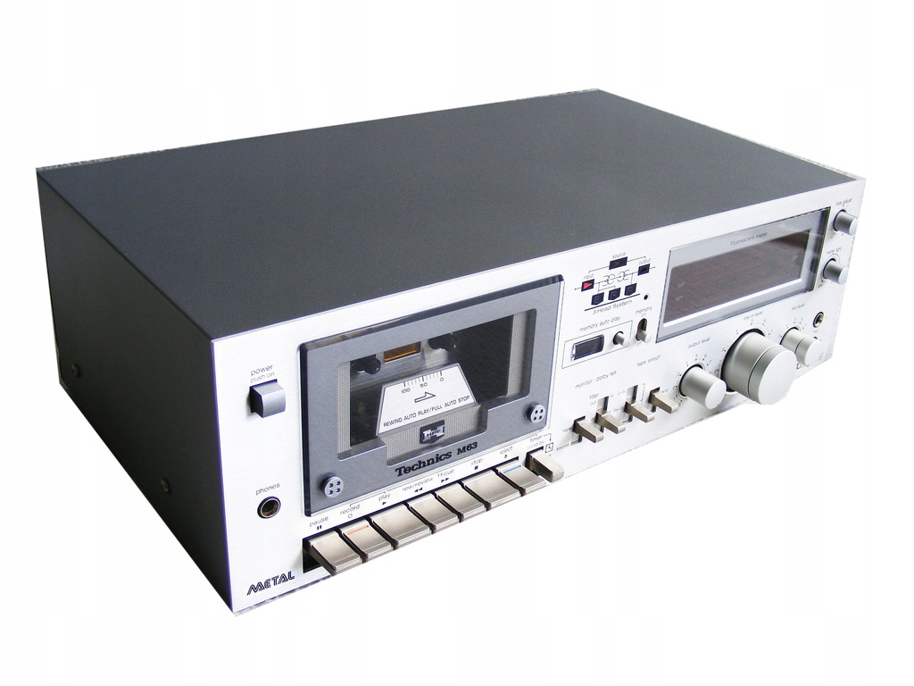 TECHNICS RS-M63 /3 HEAD - SENDUST /HI-END/1979r. - 13488228961 ...