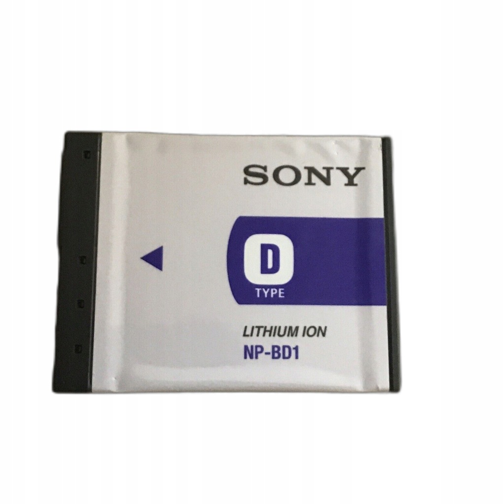 BATERIA AKUMULATOR SONY NP-BD1 3.6V 2.3WH 620MAH - 12578249378 - oficjalne archiwum Allegro