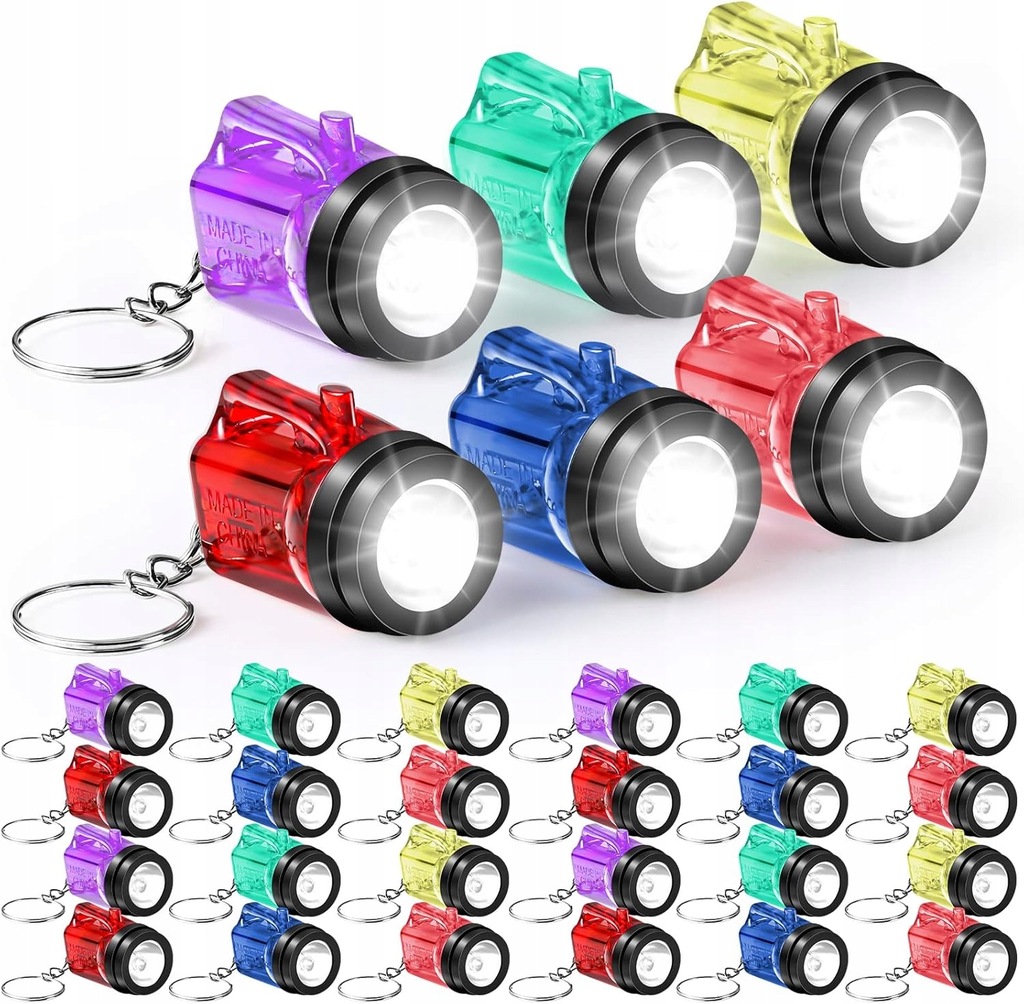 MINI BRELOK DO KLUCZY LATARKA - 16540316866 - oficjalne archiwum Allegro