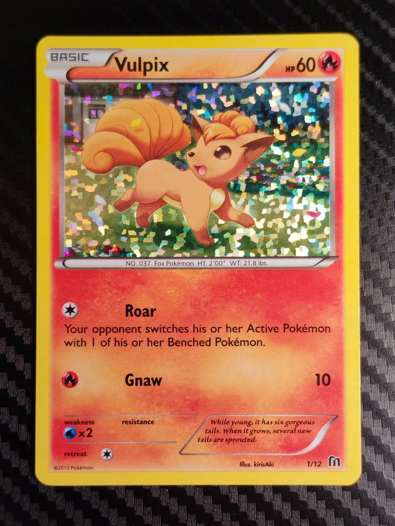 (MCD16 1) Vulpix Karta Pokemon TCG - 12825073620 - oficjalne archiwum ...