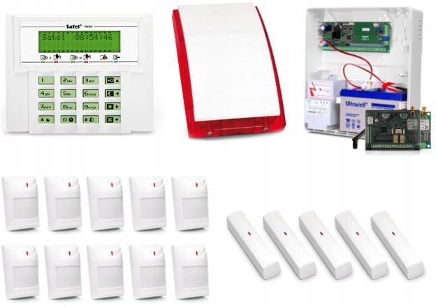 SYSTEM ALARMOWY SATEL VERSA 15 GPRS-T2 VD-1 - 7192338587 - oficjalne ...