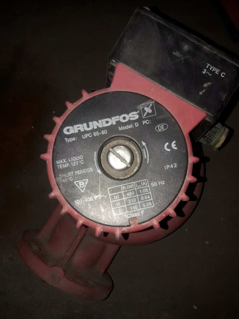 Pompa obiegowa CO Grundfos UPC 65-60 Model D - 8882196632 - oficjalne ...