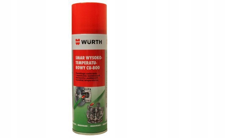 Smar wysokotemperaturowy SABESTO CU800 300ml WURTH - 8261377188 ...
