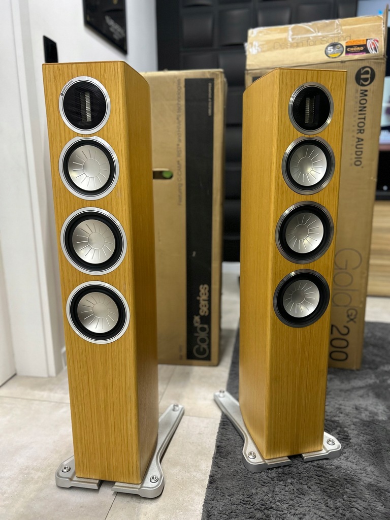 kolumny stereo Monitor Audio Gold GX200 - 13306038738 - oficjalne ...