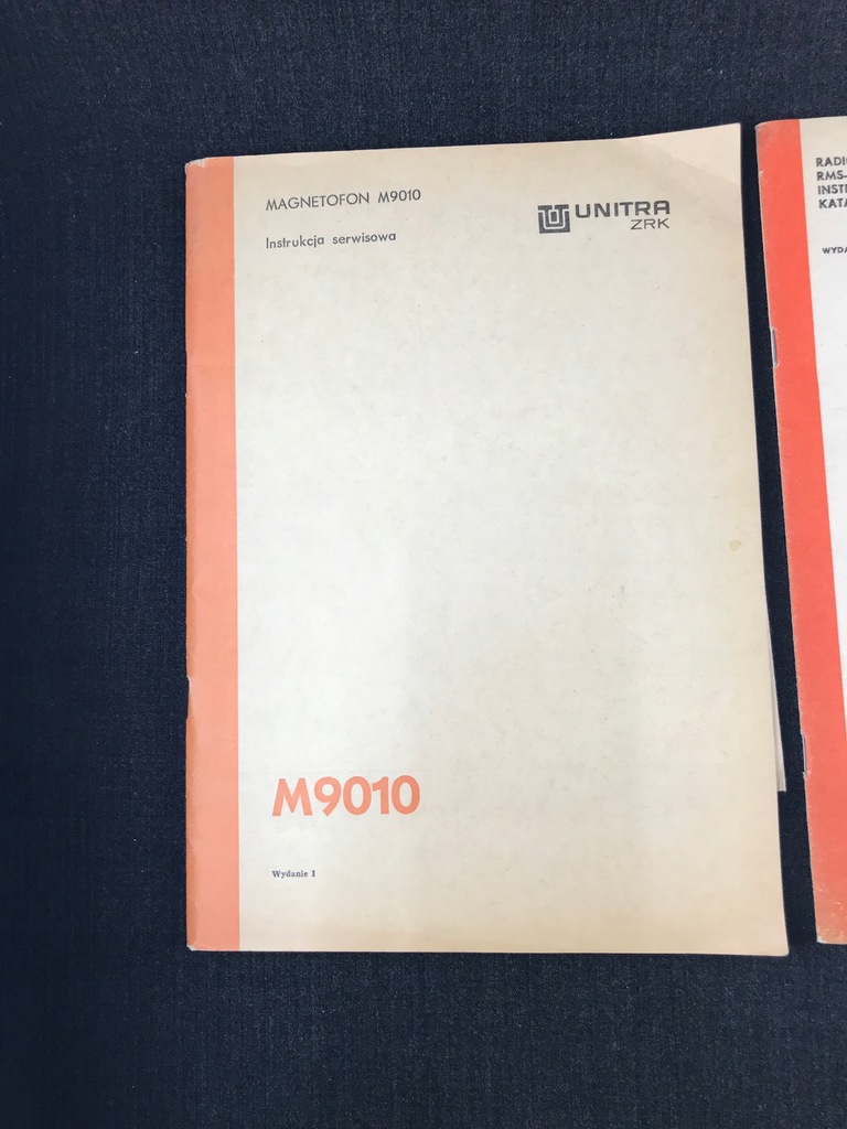 Instrukcja UNITRA M9010 RMS-451 MARIA R-801 - 13373635212 - oficjalne ...