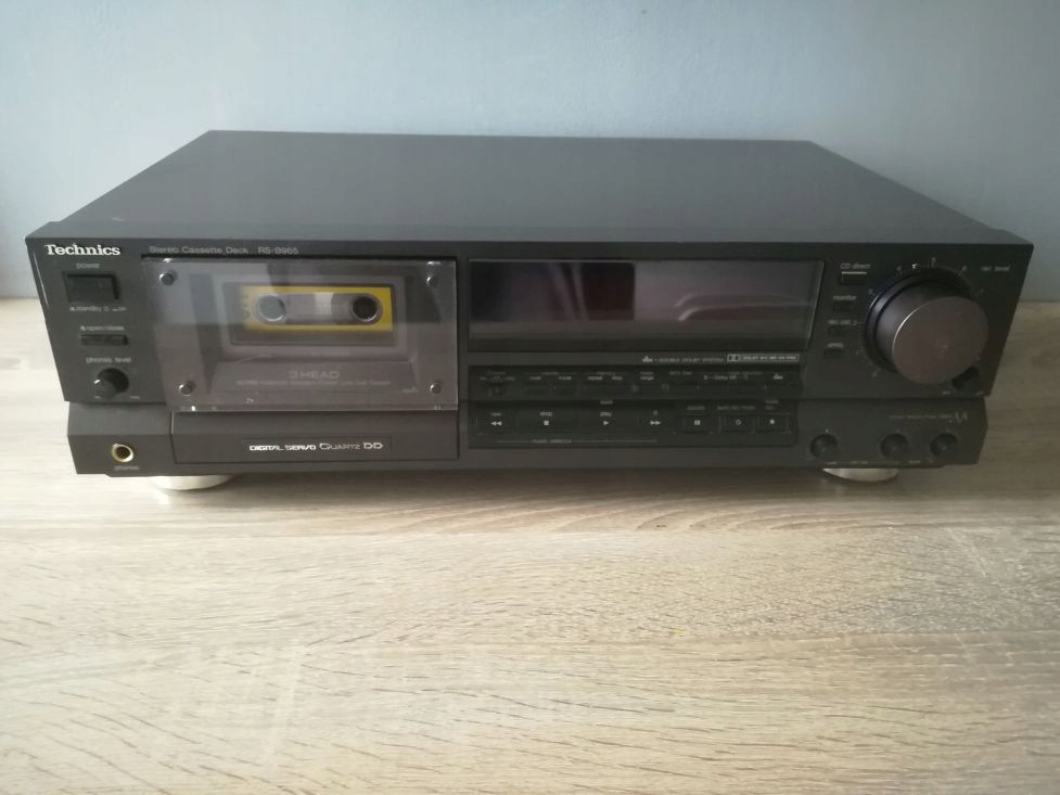 Deck magnetofon Technics RS-B965 - 14676290584 - oficjalne archiwum Allegro