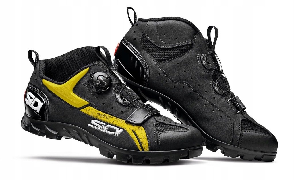 Buty SPD Sidi Defender czarno-żółte 43 MTB Enduro - 12153436213 ...
