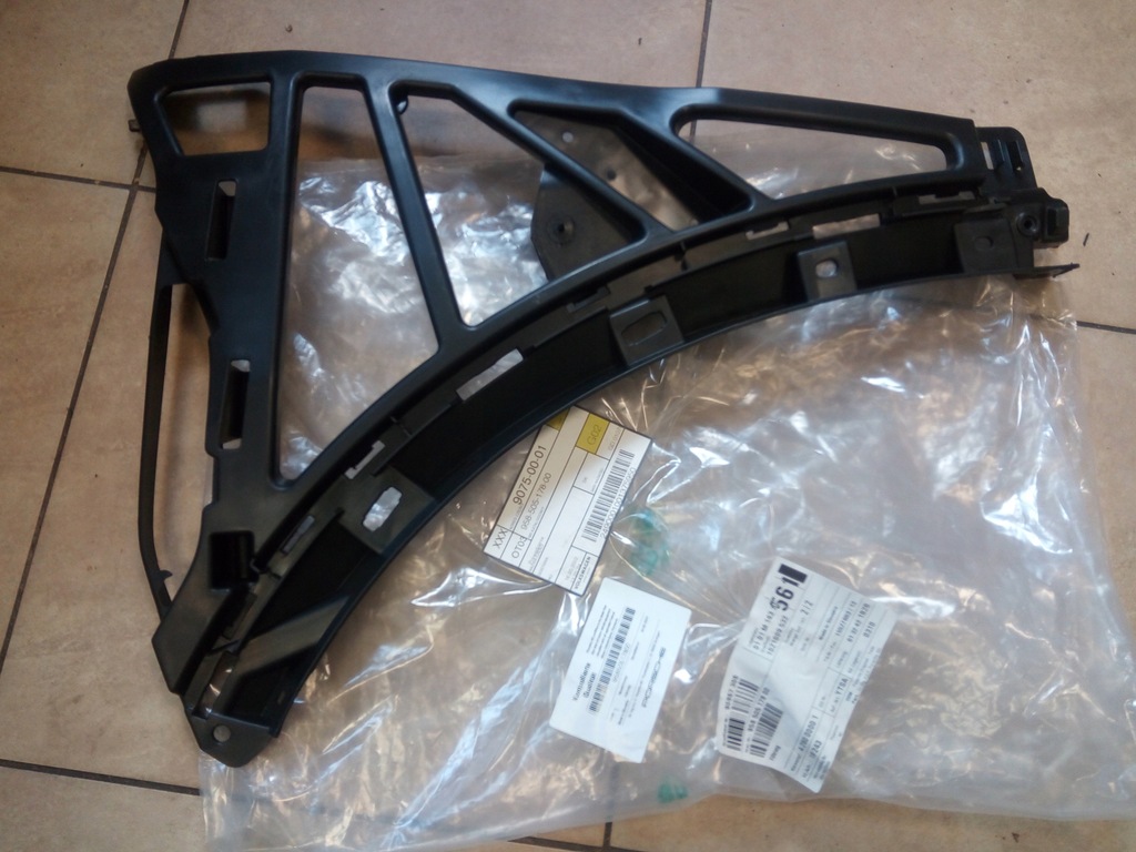 UCHWYT ZDERZAKA PORSCHE CAYENNE PRZÓD NOWY ORYG.* - 12568140244 ...
