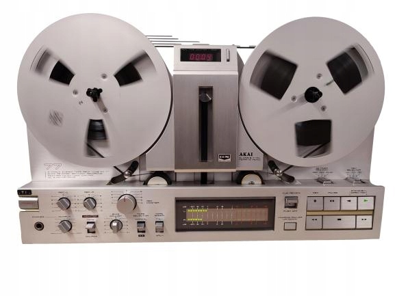 Magnetofon szpulowy Akai GX77 + szpule i taśma (1981-83) - 14905528105 - oficjalne archiwum Allegro