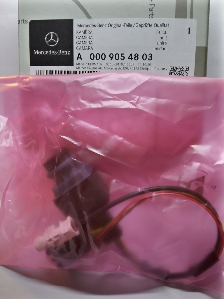 Kamera cofania Mercedes Benz A 0009054803 - 11885980296 - oficjalne ...