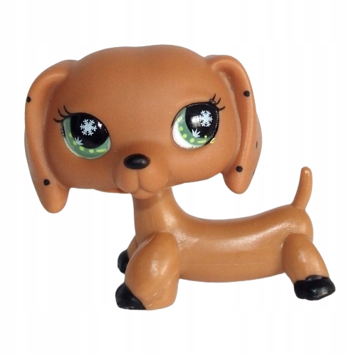 pies piesek JAMNIK monopoly Littlest Pet Shop LPS pop Hasbro ORYGINAŁ ...