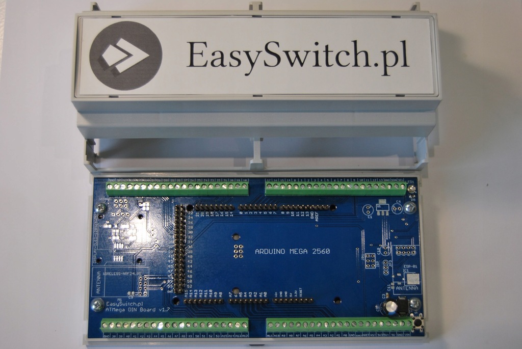 Arduino Mega 2560 DIN Board Standard do montażu - 8316644063 ...