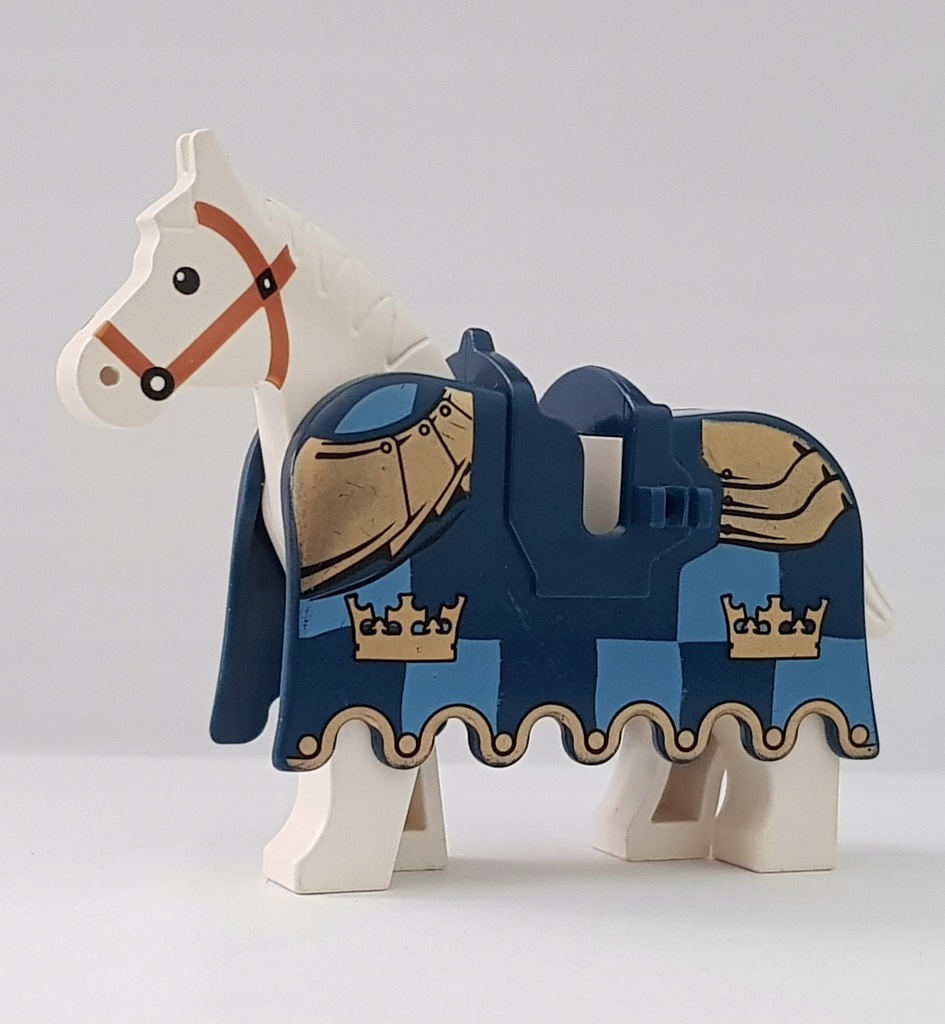 Lego koń, horse Horse Barding, derka, 7009 - 13053610993 - oficjalne ...