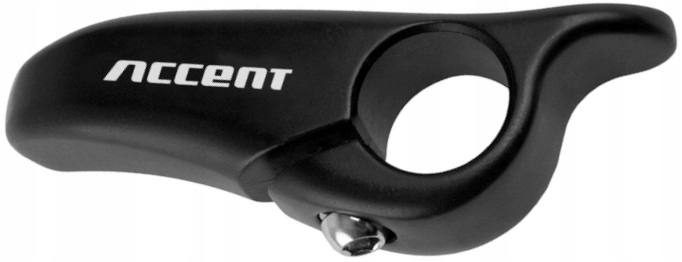 Rogi kierownicy ACCENT PRO ERGO alu 105mm czarne - 13815873374 ...