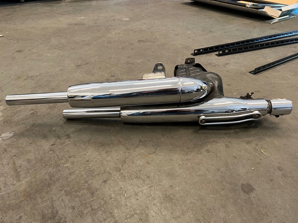 Yamaha XV 750 700 1100 1000 VIRAGO wydech tłumik - 12797015478 ...