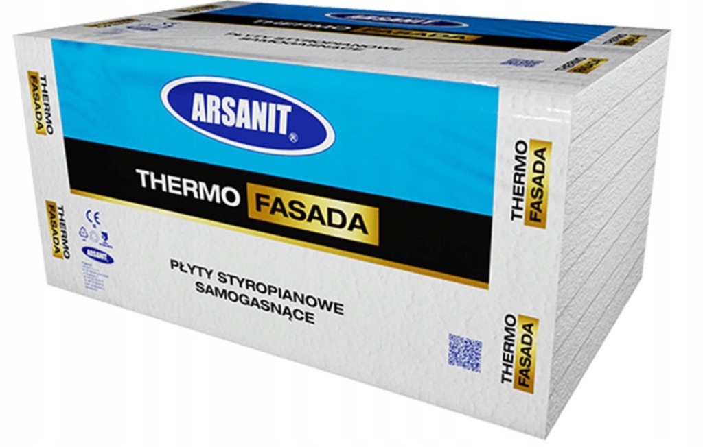 Styropian Arsanit Thermo Fasada 040 20 cm - 12379208916 - oficjalne archiwum Allegro