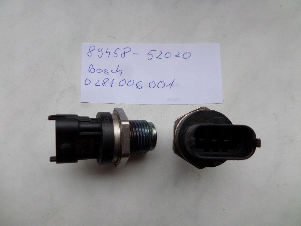 Czujnik ciśnienia listwy paliwa Toyota Yaris D4D - 13184691290 ...