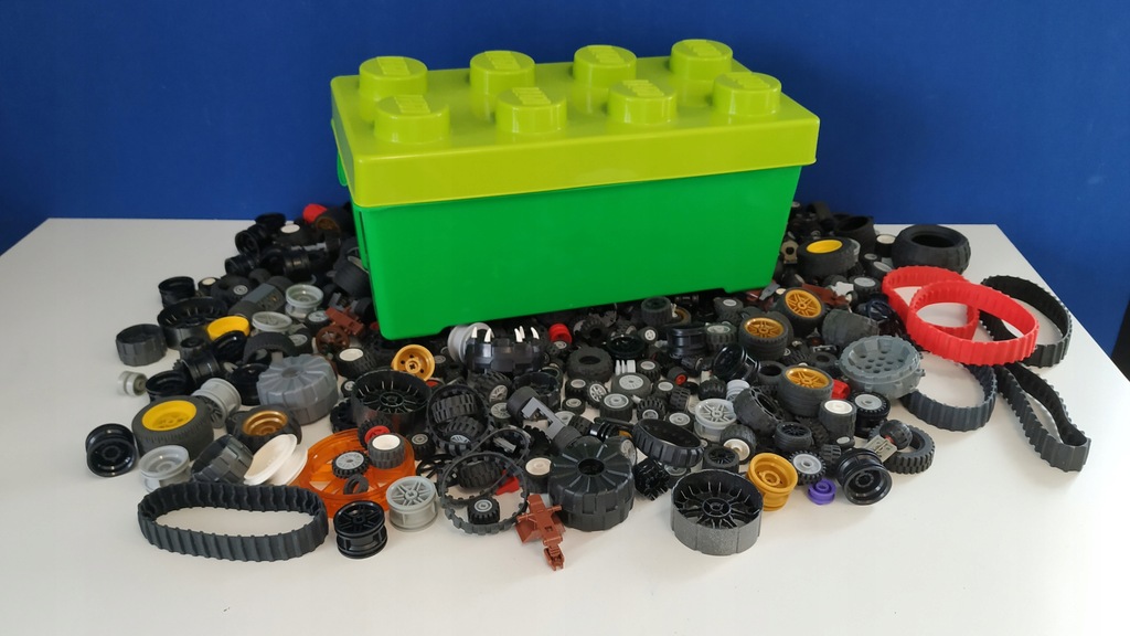 Lego Koła Felgi Opony 2,2kg + Pudełko NR KOL2 - 12811441541 - oficjalne ...