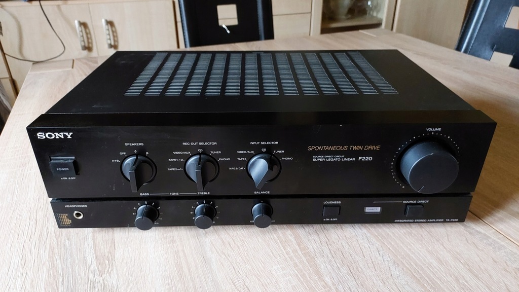 Sony TA-F220 - 12366231343 - oficjalne archiwum Allegro