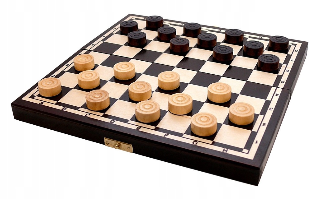 Gra Warcaby drewniane - 9737741577 - oficjalne archiwum Allegro