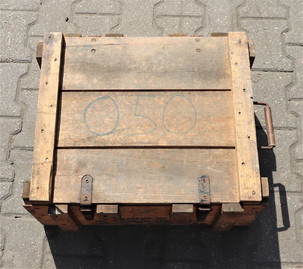 Skrzynia drewniana decoupage 58 x 50 x 27cm - 14219776561 - oficjalne ...