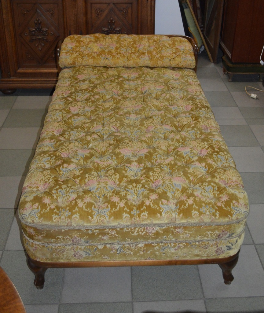 STARY LUDWIKOWSKI PIKOWANY TAPCZAN KOZETKA RAFIA - 11177900418 ...