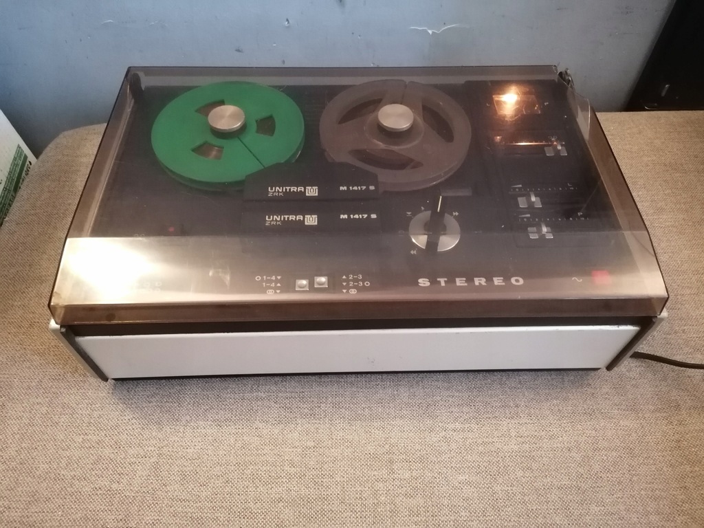 Magnetofon Szpulowy Stereo UNITRA ZRK M1417 S - 12848910567 - oficjalne ...