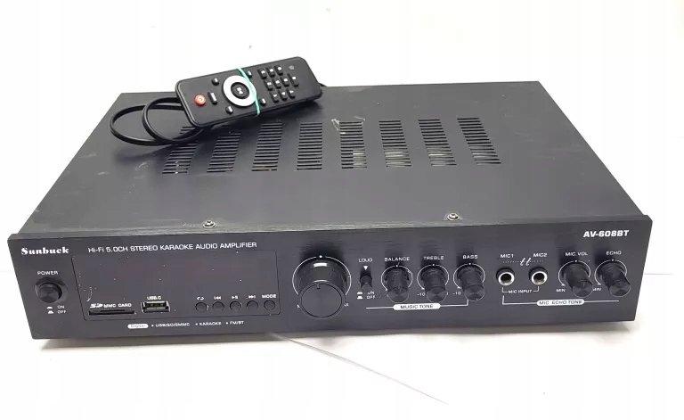AMPLITUNER SUNBUCK AV-608BT / PILOT - 13933769887 - oficjalne archiwum ...