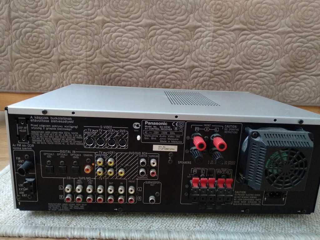 AMPLITUNER PANASONIC SA-HE90 / PILOT - 13192013068 - oficjalne archiwum Allegro