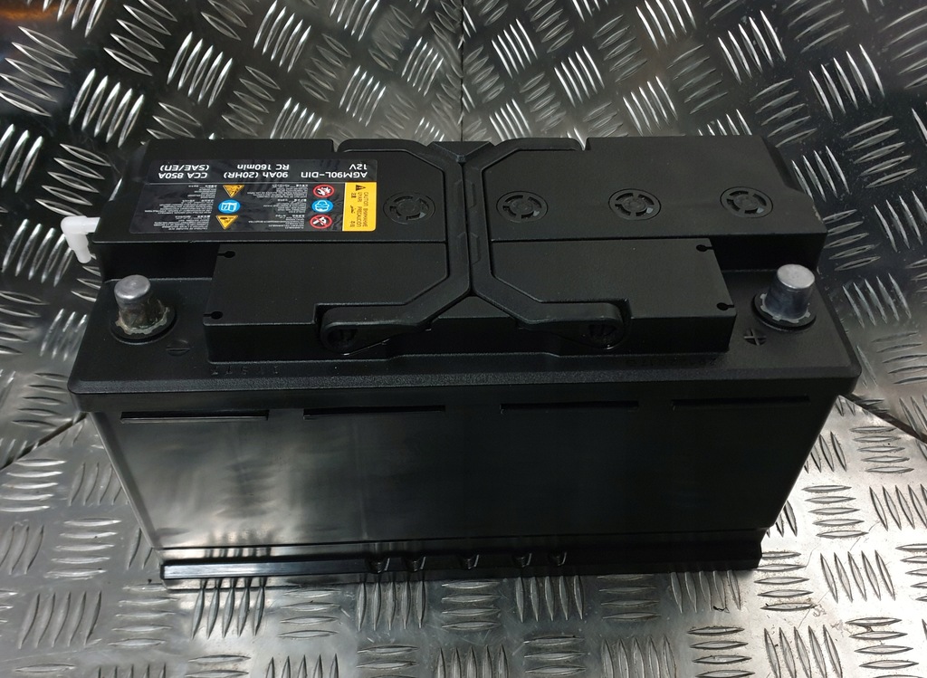 AKUMULATOR AGM90L 90Ah 850A HYUNDAI SANTA FE IV - 10039825883 ...