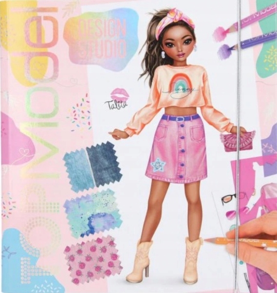 Zestaw kreatywny w teczce Design Studio Top Model - 11398989867 ...