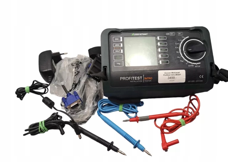 MIERNIK INSTALACJI PROFITEST METRAWATT M520T - 12885779079 - oficjalne ...