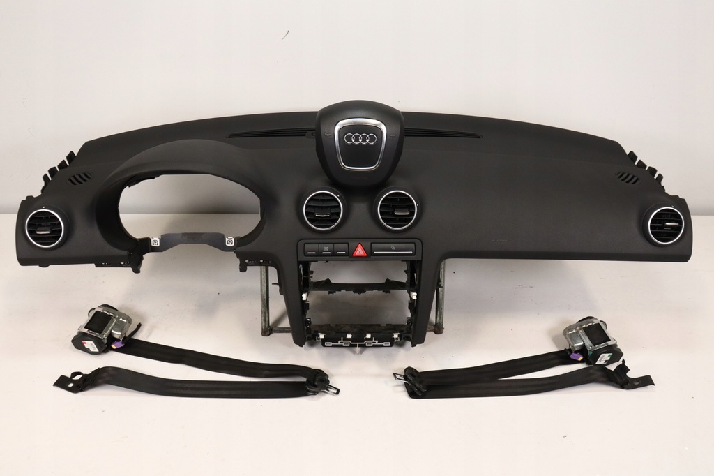 Deska Konsola AIRBG Pasy Audi A3 8P LIFT ORYGINAŁ (05-12) - 15093278184 - oficjalne archiwum Allegro