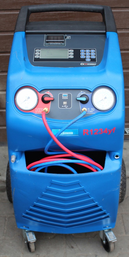 Stacja klimatyzacji ECOTECHNICS 1234yf PL menu - 13521614335 - oficjalne archiwum Allegro