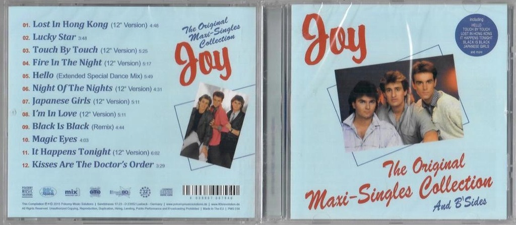 Joy - The Original Maxi-Singles Collection CD - 10939826213 - oficjalne ... Joy - The Original Maxi-Singles Collection CD - 10939826213 - oficjalne ...