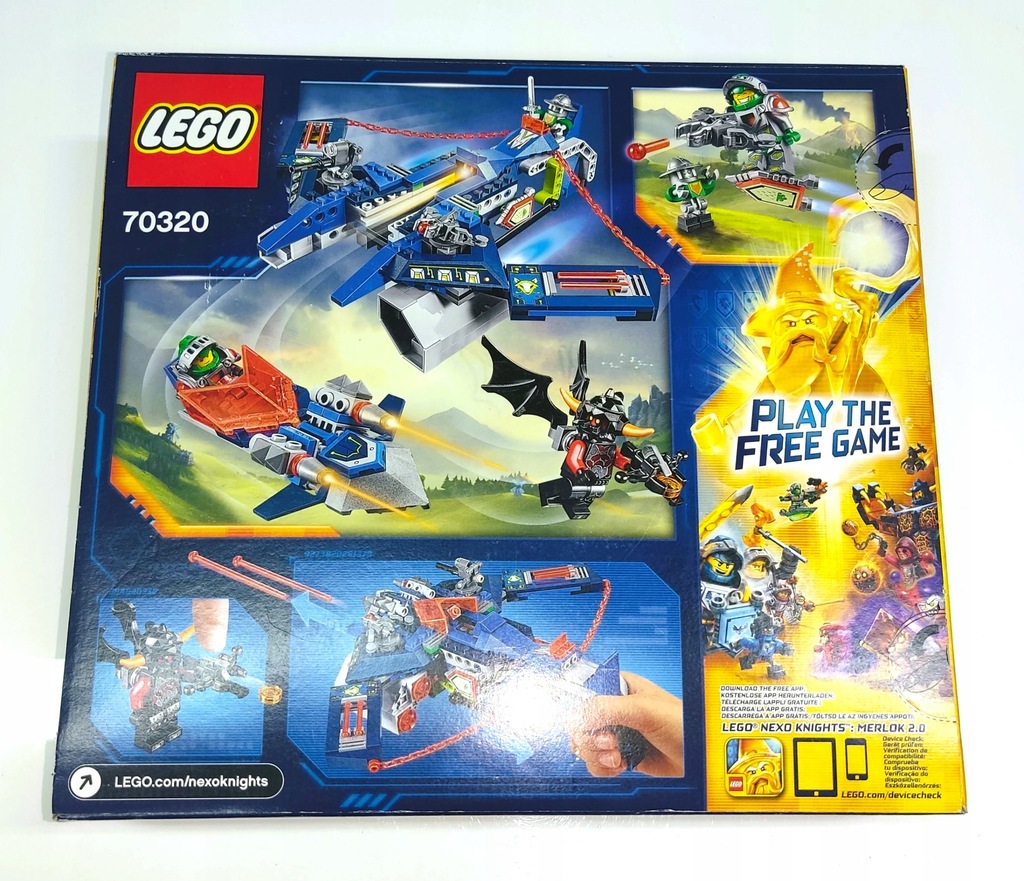 Купить LEGO Nexo Knights Истребитель Аарона V2 70320: отзывы, фото и ...
