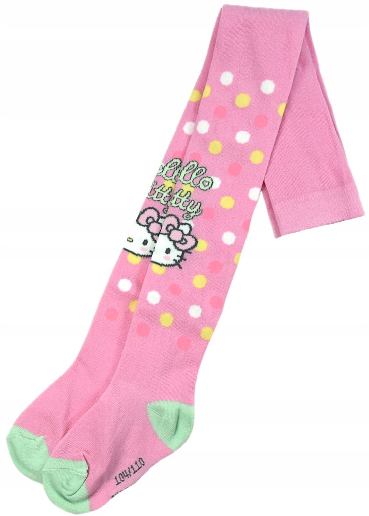 RAJSTOPY DZIEWCZĘCE HELLO KITTY RÓŻOWE 104/110 - 13120380691 ...