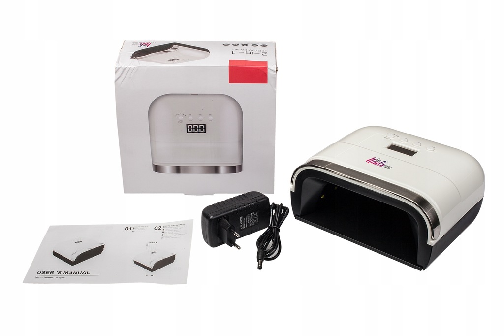 LAMPA UV LED DO PAZNOKCI HYBRYDY ŻELI 48W - 12645565358 - oficjalne archiwum Allegro