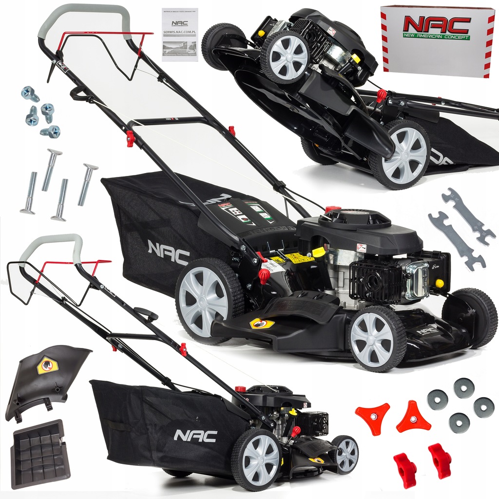 Kosiarka Spalinowa Napęd NAC LS46-173-HS-NG 173cm3 - 13539774610 - oficjalne archiwum Allegro